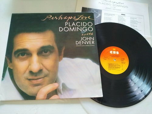 PLACIDO DOMINGO Perhaps Love CBS 1981 - LP vinyl 12 " VG/VG | eBay Australia