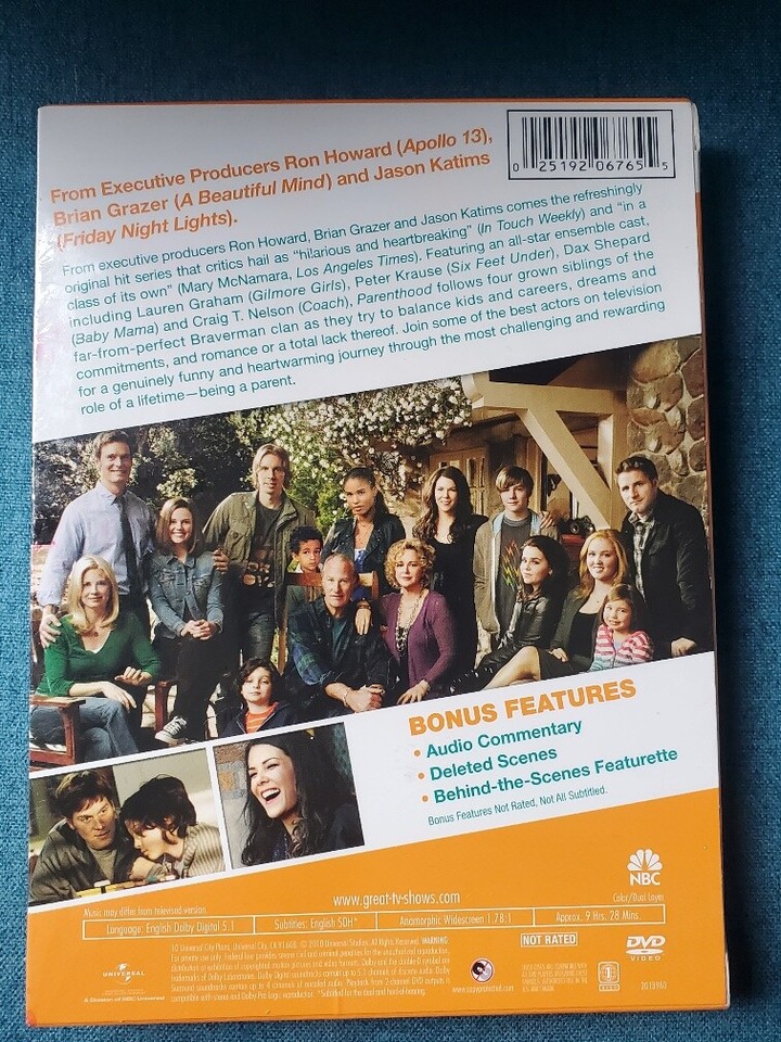 Parenthood Season 1 DVD Set | eBay