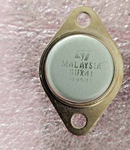 1pcs BUX41 NPN SI POWER TRANSISTOR 200V 15A 120W 8MHZ TO3 STM. | eBay