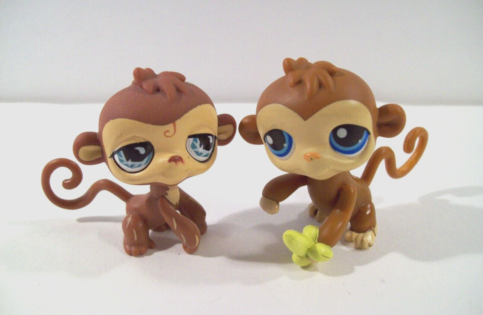 Littlest Pet Shop Monkey Figure Lot, Magic Motion Monkey with Banana ...