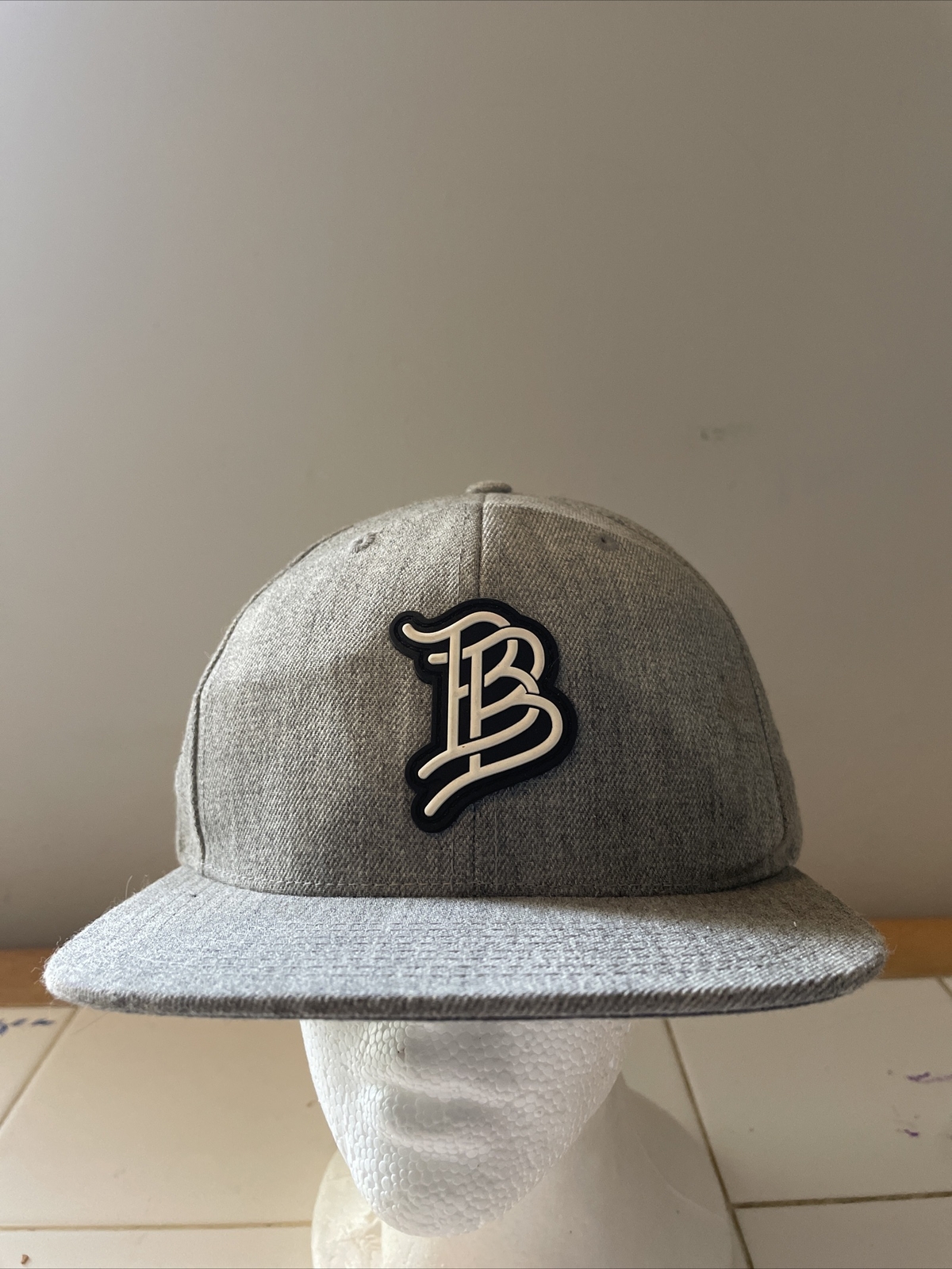 Rare BB You Know Gray Logo Baseball Hat Cap Has Stains - Gem