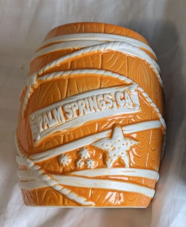 Tonga Hut Rum Barrel Tiki Mug LE Orange - Sold Out - Munktiki | eBay