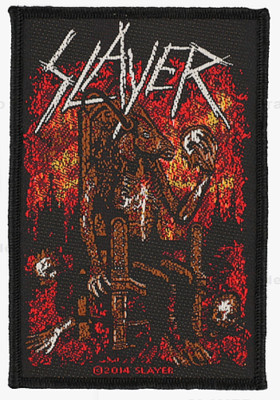 SLAYER - GOAT - WOVEN PATCH - BRAND NEW - MUSIC BAND 2780 | eBay