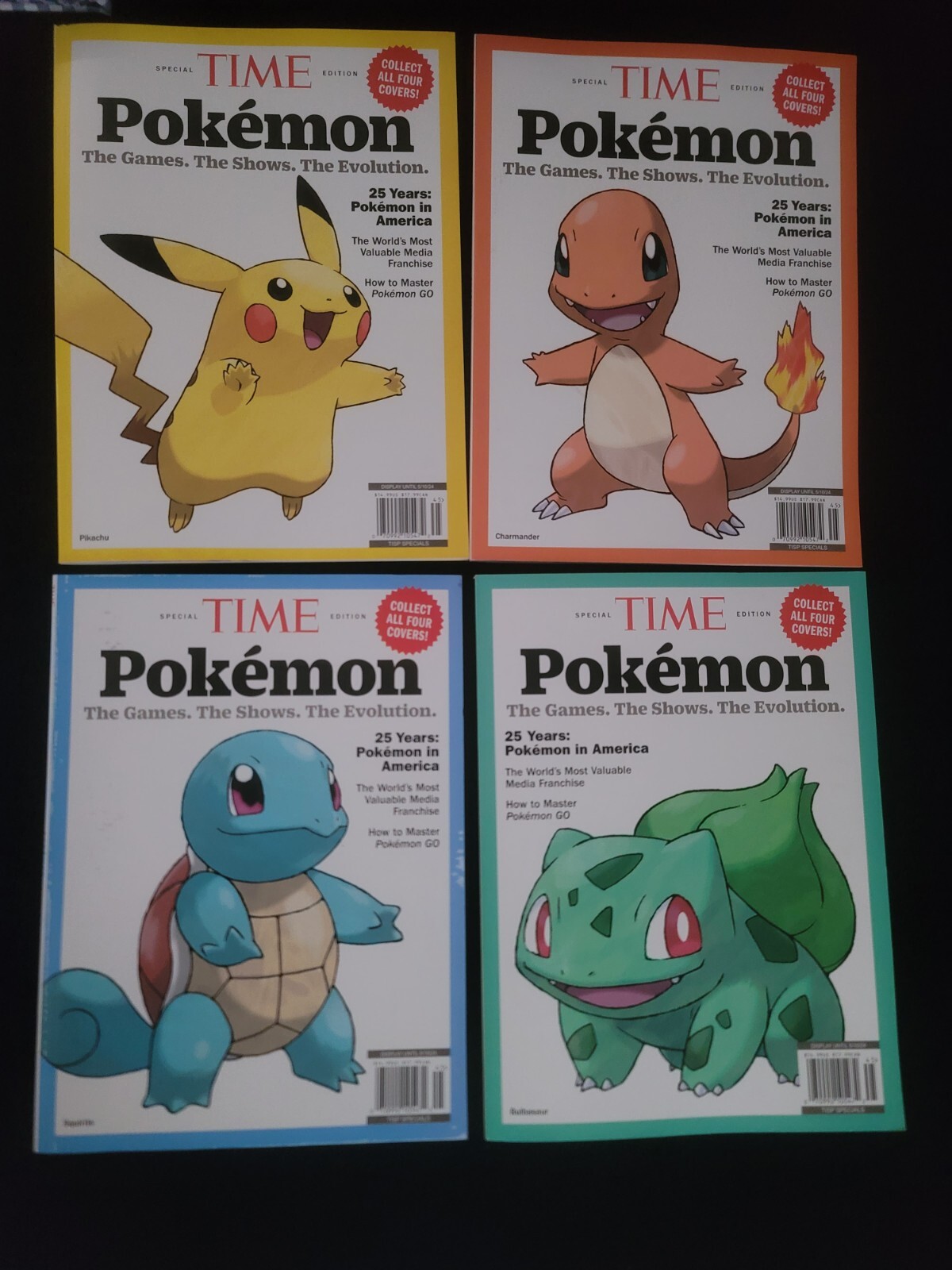 Time Magazine POKÉMON Special Edition 2024 25 Years in America Complete ...