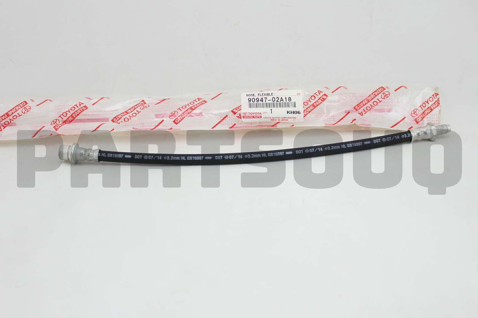 9094702A18 Genuine Toyota HOSE, FLEXIBLE, NO.1(FOR FRONT) 90947-02A18 ...
