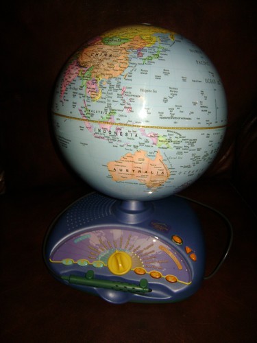LEAP FROG INTERACTIVE TALKING SMART GLOBE EXPLORER EUREKA CHALLENGE | eBay