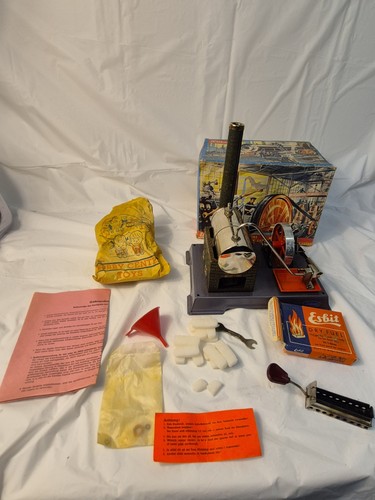 Excellent 1960's Wilesco D12 Live Steam Engine 1531 With Box and ...