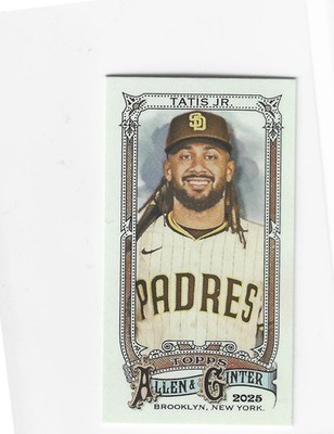 2025 Topps Allen & Ginter - AG BACK MINI Fernando Tatís Jr. #139 | eBay