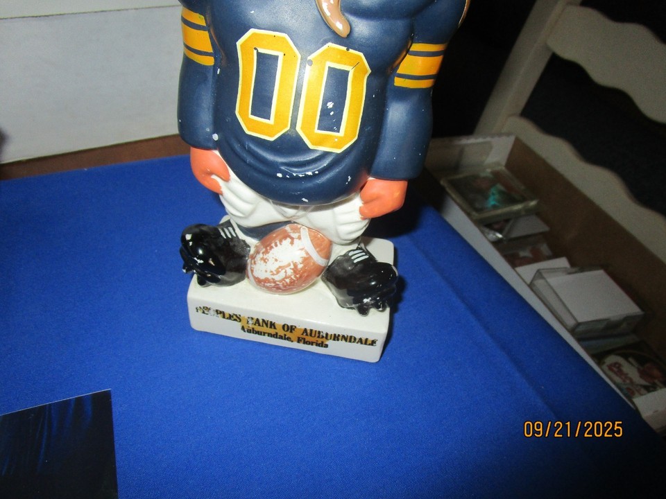 1960's Fred Kail Football Bank Auburndale Florida | eBay