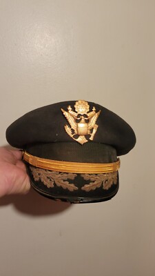 US Military Bancroft Imported Fur Felt Pak Cap Army Caps Officers Men’s ...