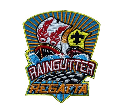 BSA Licensed Boy Scout Raingutter Regatta 3.25 Inch Patch AVAB0066 ...