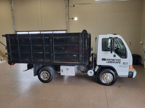 2003 Isuzu NPR W4500 Turbo Diesel Engine Electric Over Hydraulic Dump ...