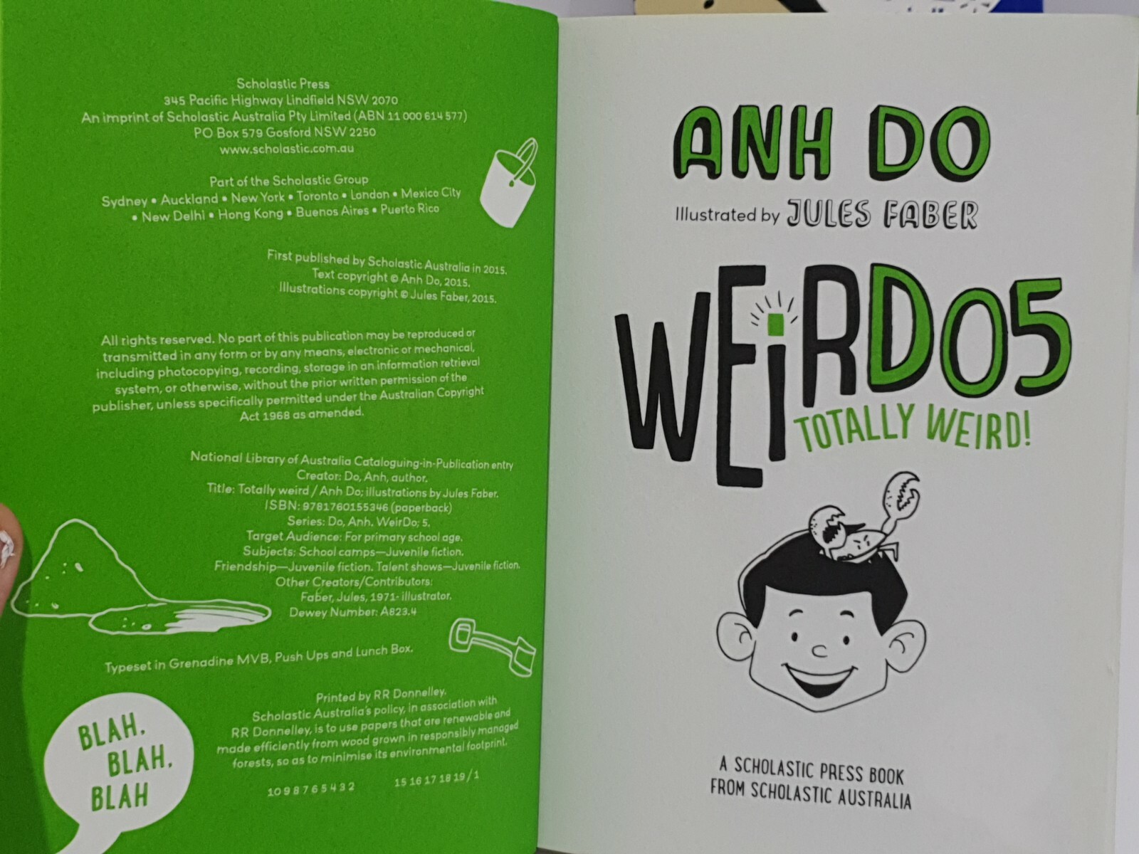 2 Books by Anh Do, Weirdo 5 Totally Weird! Weirdo 6 Crazy Weird ...