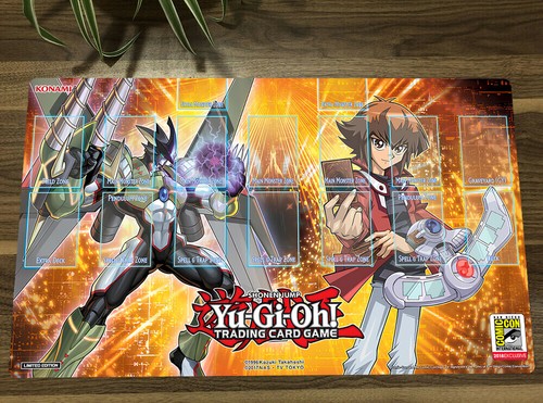 Ygomat Jaden Yuki & Elemental HERO Neos Playmat TCG CCG Trading Card ...