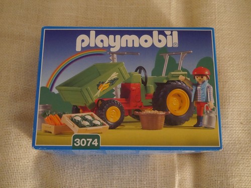 Playmobil - 3074 - Maraîcher/tracteur - Neuf - Boîte scellée | eBay