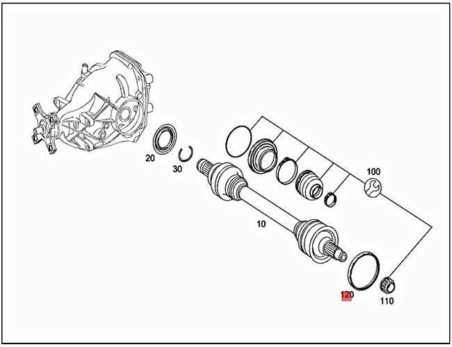 Genuine Mercedes-Benz Impulse Ring 230357018264 OEM for sale online | eBay