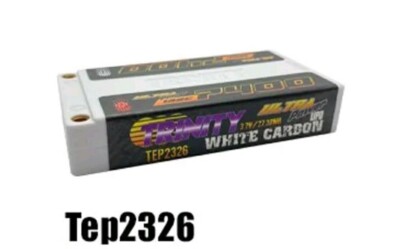 Trinity White Carbon 7400mah 3.7v 1s 135C Ultra Power Lipo Battery ...