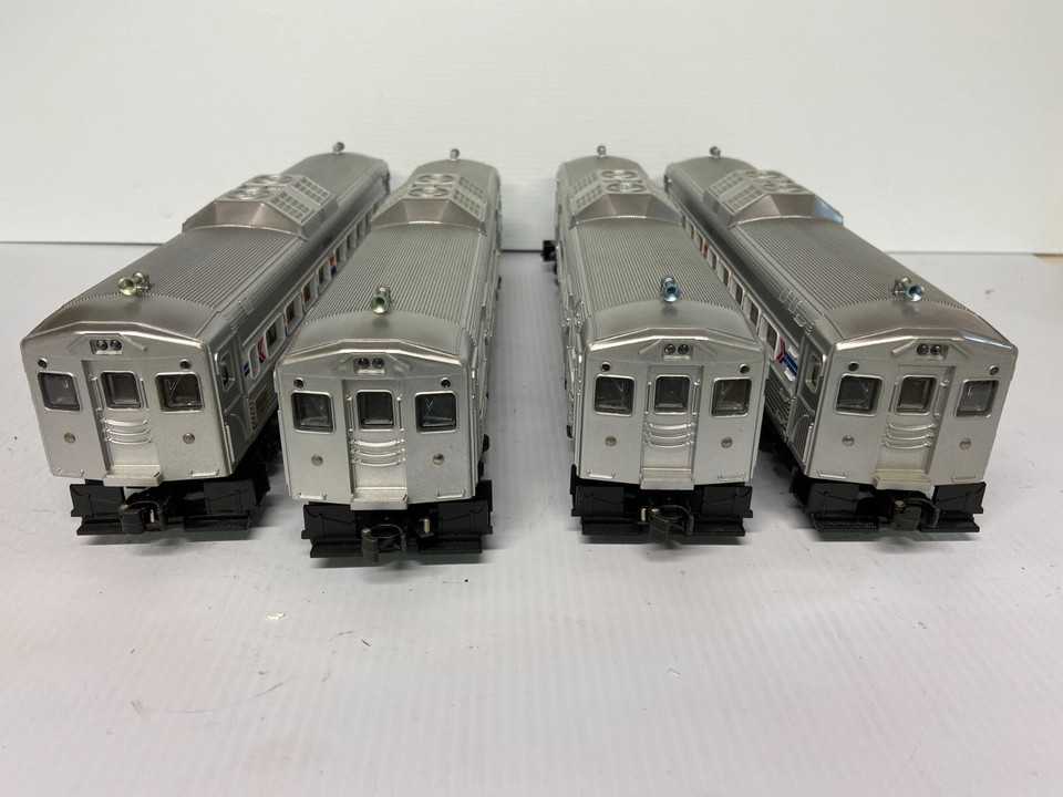 LIONEL Amtrak RDC 4 Passenger Budd Cars 6-8868/8869/8870/8871 - O Gauge ...