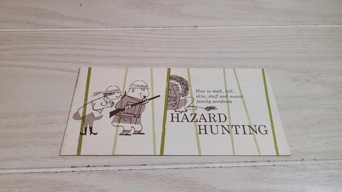 1961 National Safety Council Hazard Hunting Pamphlet | eBay