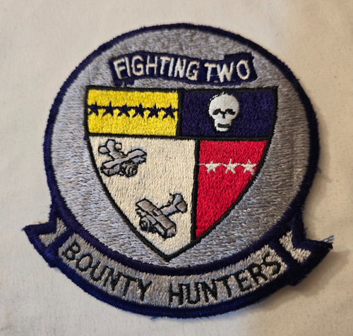 Vintage US Navy VF-2 Bounty Hunters Squadron Patch | eBay