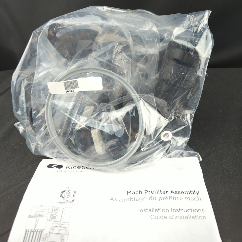 Genuine KINETICO SuperKit Pre Filter System + Mach Bypass Valve Bundle ...