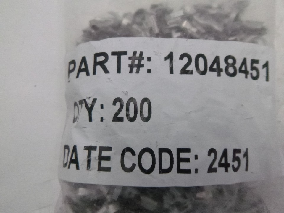200 Pack 12048451 Metri-Pack Female Loose Terminal 480 Series, 16-14 Ga ...