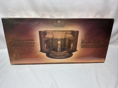Shakespeare Thrust Stage - Mahogany & Red Cedar Wood Model Kit - 2002 ...