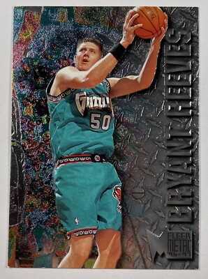 1996-97 Fleer Metal Bryant Reeves NBA #105 Vancouver Grizzlies | eBay