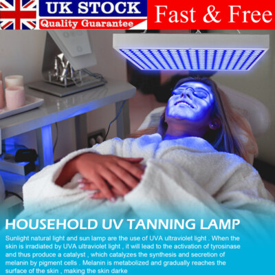 45W Facial Tanning Light Full Blue Sun Solarium Lamp Body Tanner ...