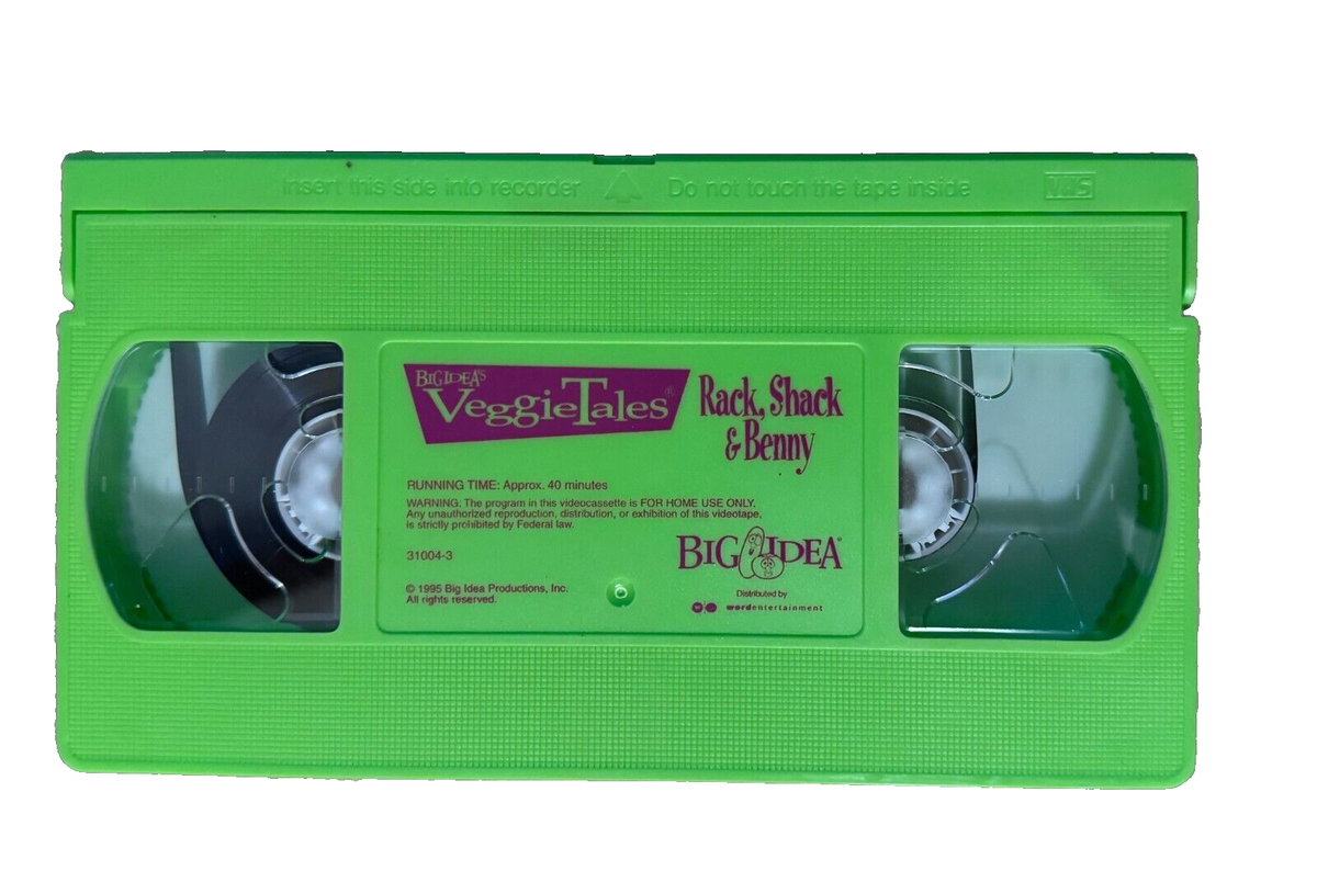 Veggietales Rack Shack And Benny Vhs 1998 300 Picclick VeggieTales