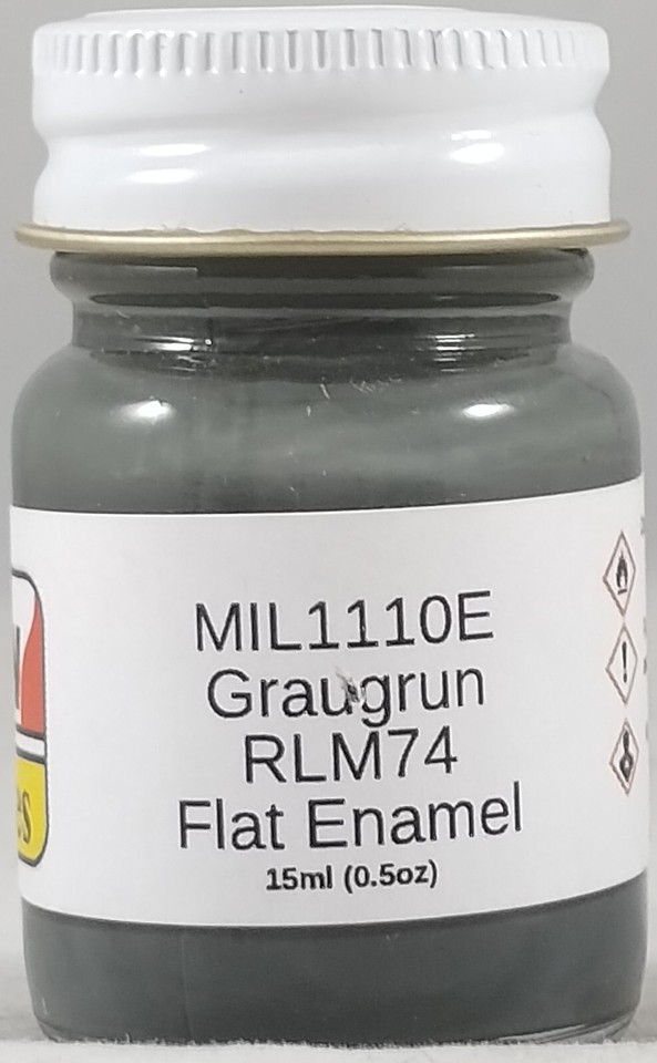 MCW Finishes MIL1110E RLM74 Graugrun Enamel Model Paint for Military ...