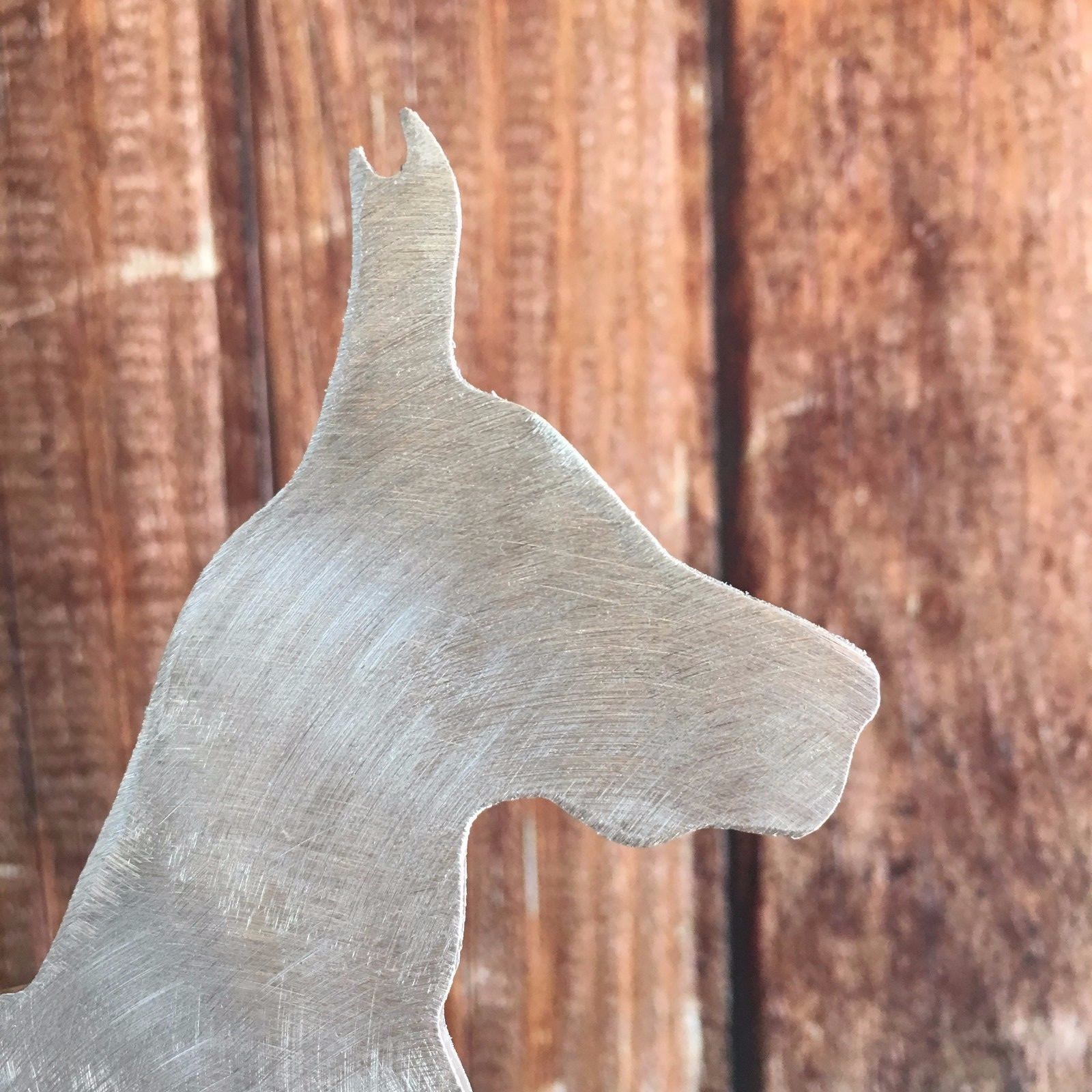 Great Dane, Christmas Tree Topper, Metal Dog, Art, Handmade, Decor ...