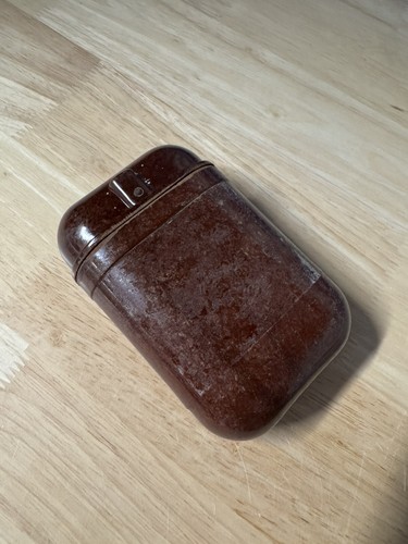 VINTAGE SOVIET ARMY BAKELITE ANTI CHEMICAL BOX FIRST AID BOX CONTAINER ...