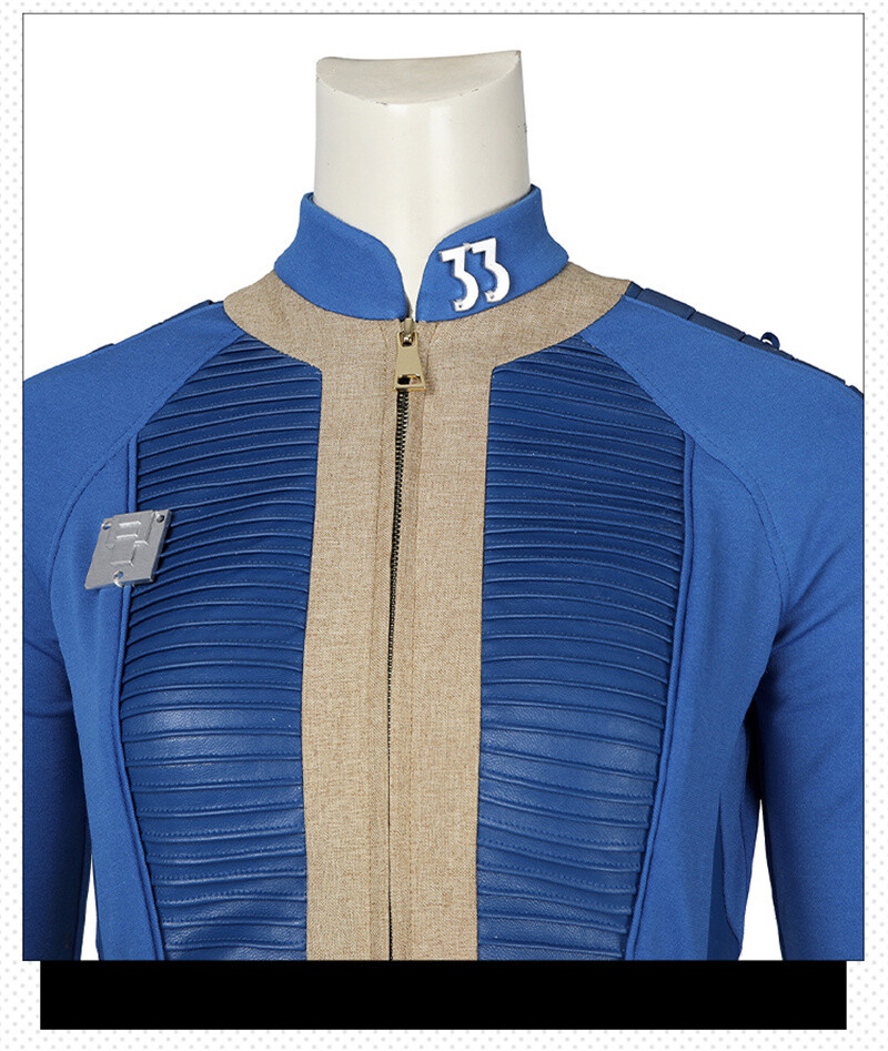 2024 Fallout Season1 Women Blue Cosplay Outfit Jumpsuit Costume Suit ...