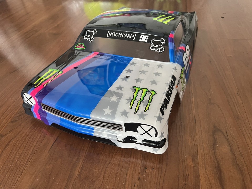 Parma PSE 66 Muscle Baja Short Course / Dirt Oval RC Car Body Custom ...