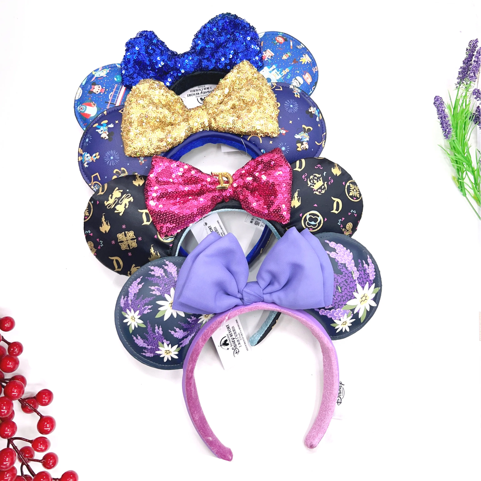 120 Styles Disney Parks Loungefly Bow Minnie Mouse Ears Collection ...