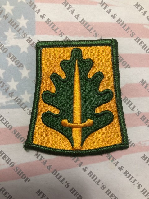 800th Military Police MP Command Color US Army Unit Patch Sew On | eBay