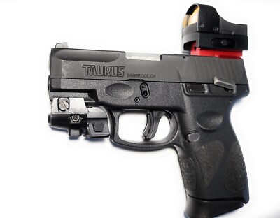 Squad Drop Taurus (Red) G2C, G2, G3,PT111 Ghost Optics Rail Sight and ...