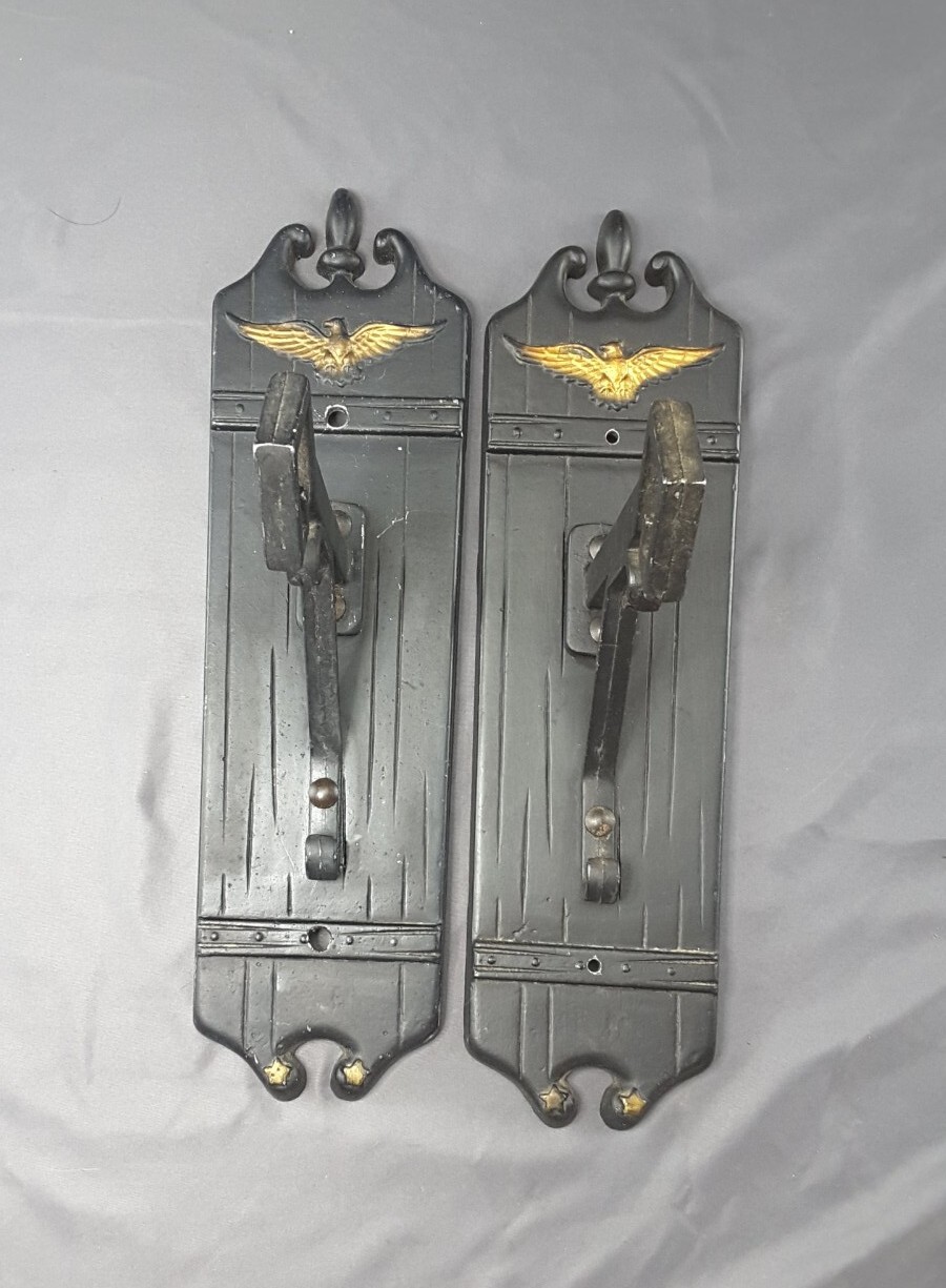 Pair of Vintage Shelf Brackets Midwest Products cast aluminum Plaque ...