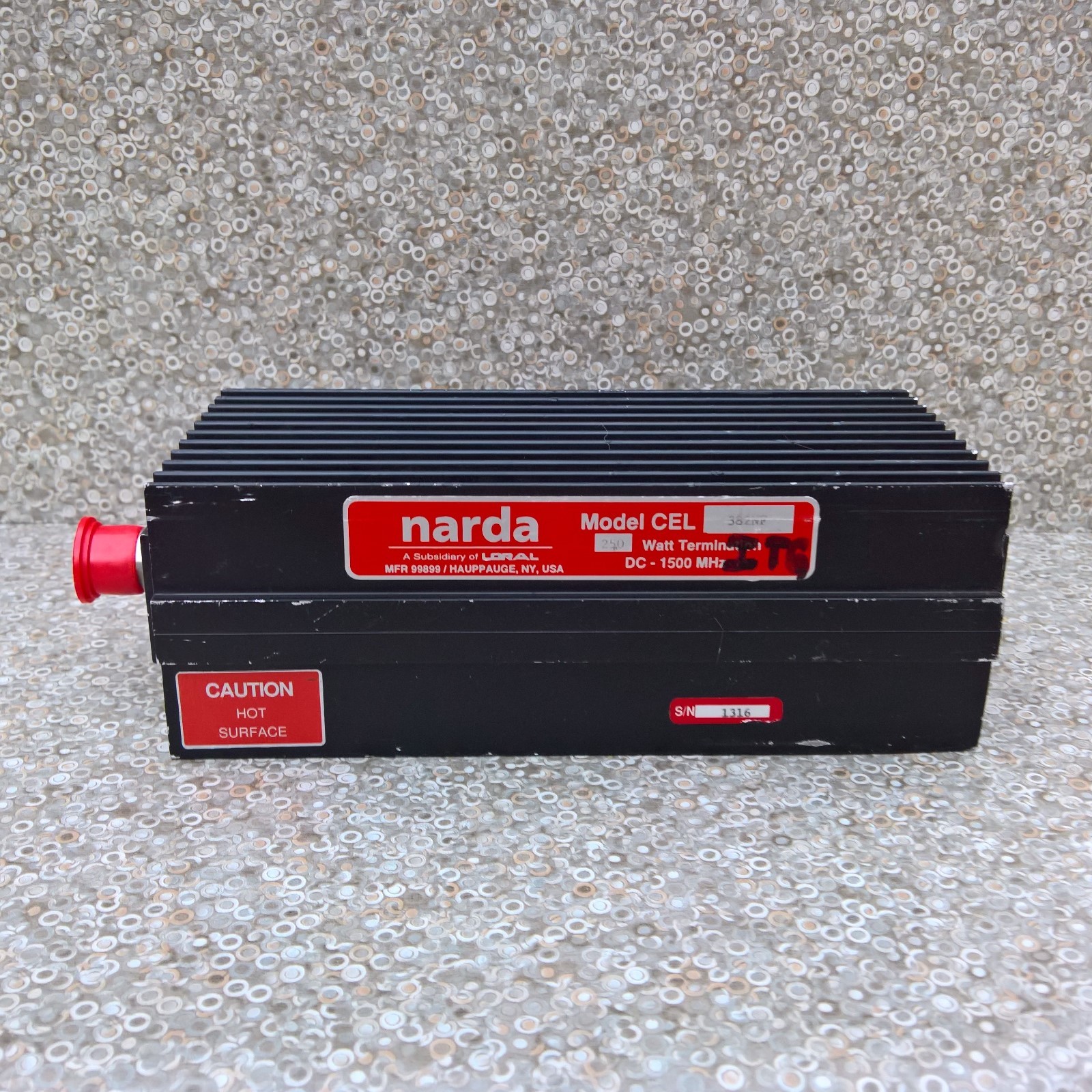 Narda Microwave L3 Loral CEL382NF 250W DC-1500 MHz RF Coaxial ...