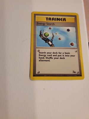 Energy Search - 59/62 - Trainer - Fossil - Unlimited - Pokemon - MP+ | eBay