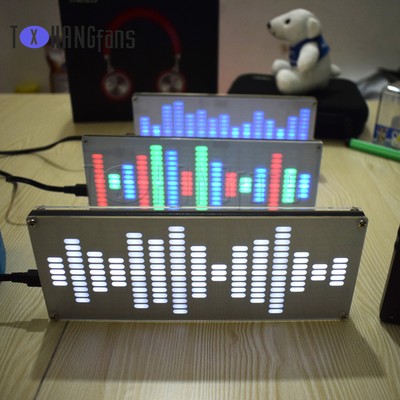 225 Segment LED Digital Equalizer Music Spectrum Display Sound Waves ...