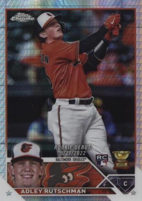 2023 Topps Chrome Update Series - Rookie Debut Adley Rutschman #USC1 ...
