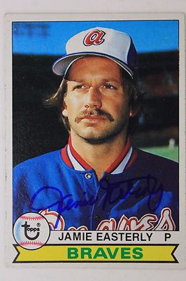 JAMIE EASTERLY Atlanta Braves Autographed 1979 Topps #684 Signed Card ...