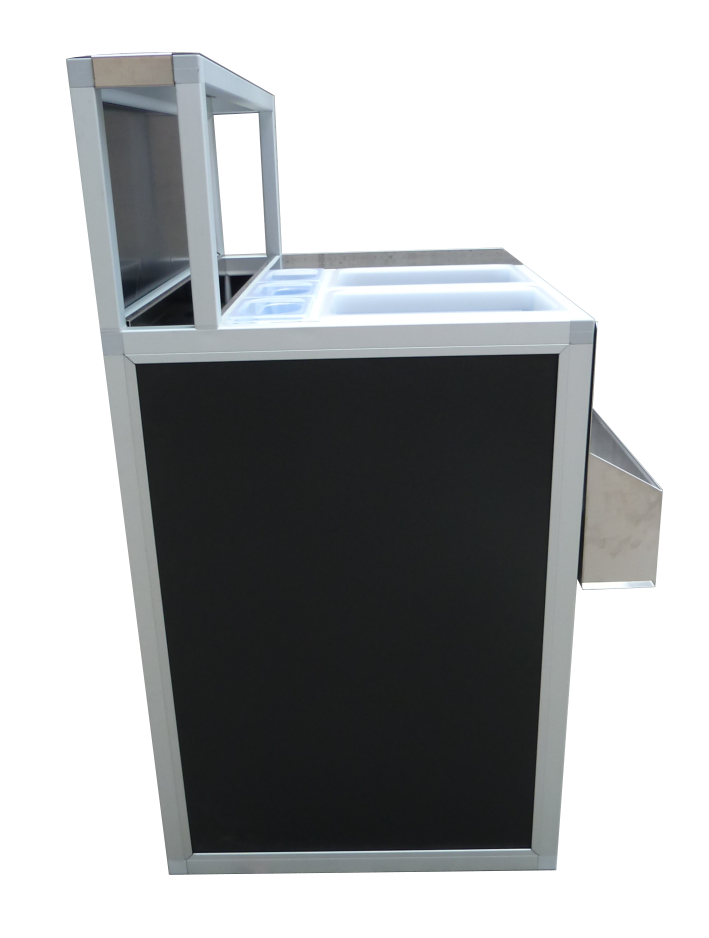 Postazione Bar PORTATILE SMONTABILE da BARMAN - Cocktail Station ...