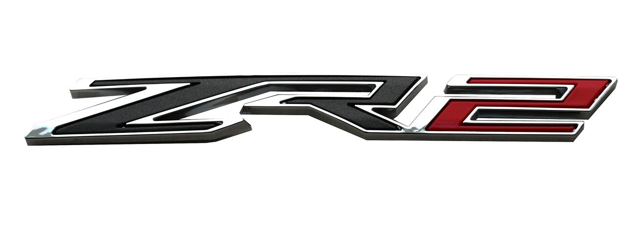 1PC Chrome Red Rear Tailgate ZR2 Emblem 3D Badge For 2019+Colorado | eBay