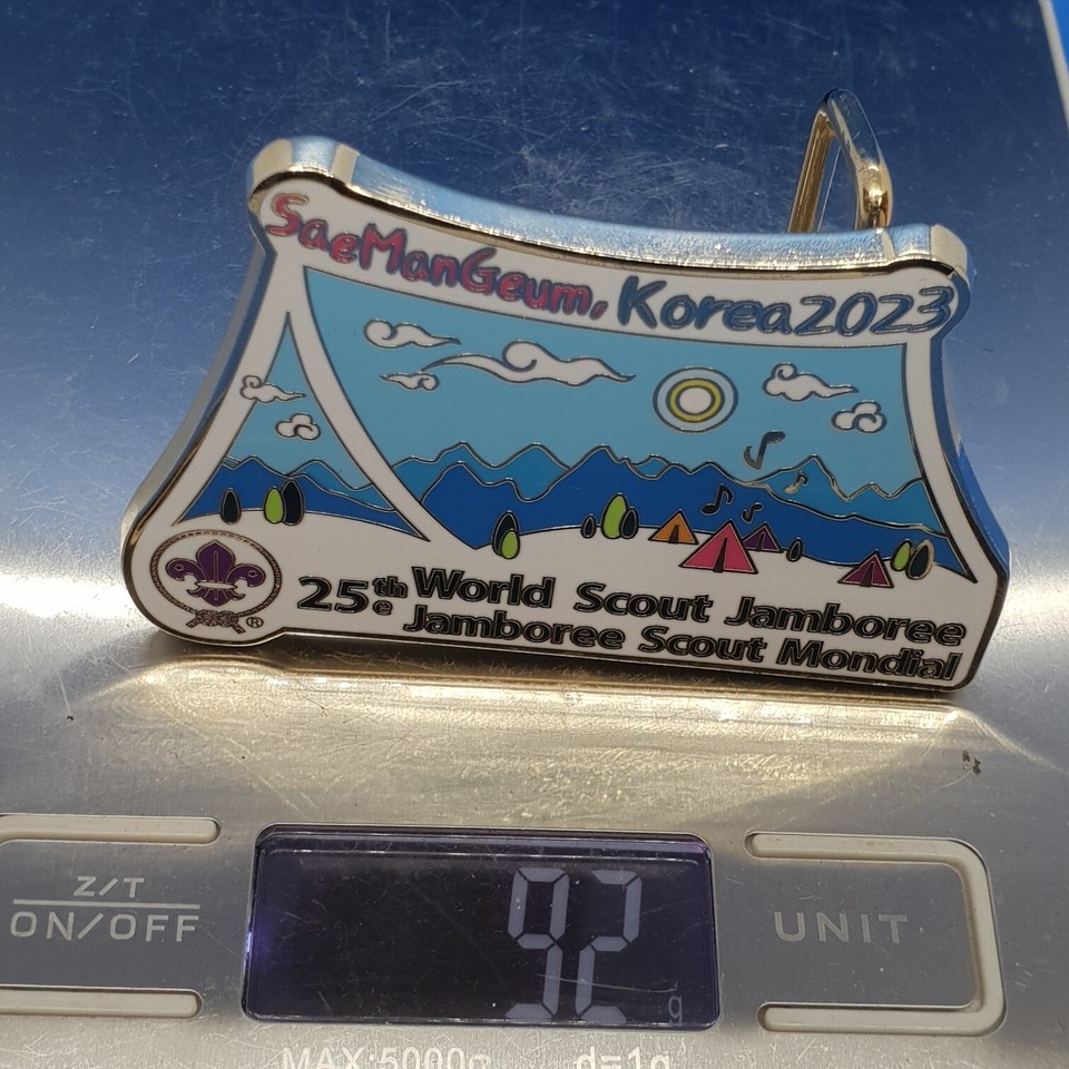 RARE 25th World Jamboree 2023 KOREA / SCOUT EXHIBITION TEAM BUCKLE ...