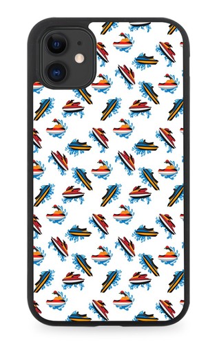 Jetski Pattern Rubber Phone Case Jetskis Jet Ski Boat Boats Speed ...