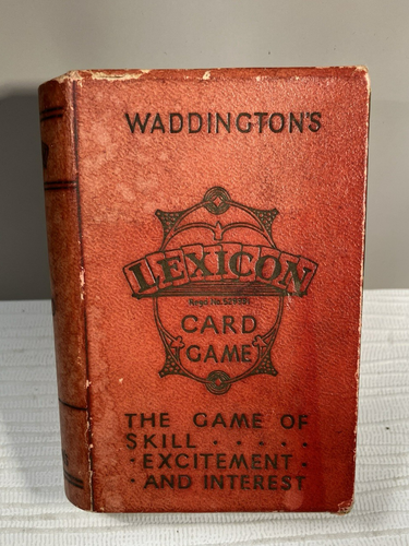 Vintage Waddington Lexicon by Atozed Playing Cards | eBay