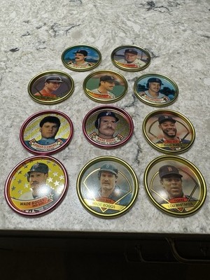 Set Of Vintage Baseball Topps Baseball Coins | eBay